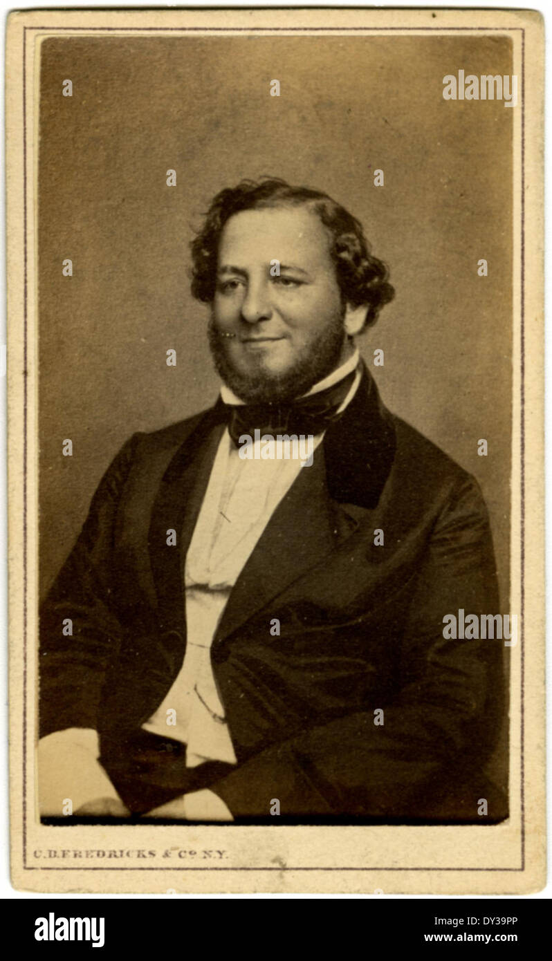 This image features Judah P. Benjamin, a prominent Confederate States ...