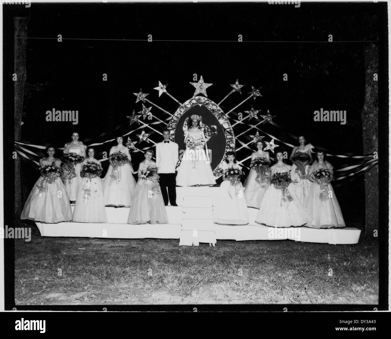 The Coronation Pageant at Whitworth College on May 29, 1950, is ...