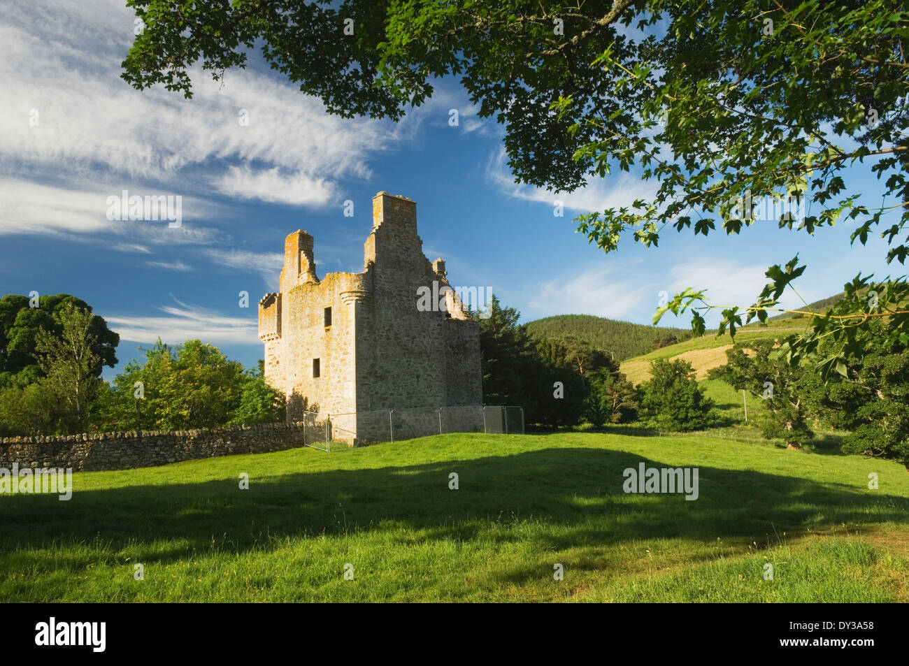 Glenbuchat Castle, Strathdon, Aberdeenshire, Scotland Stock Photo - Alamy