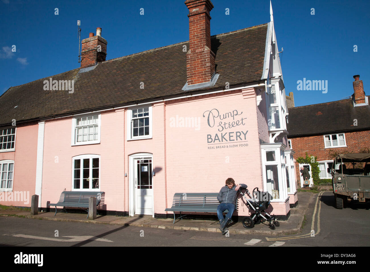 Award winning Pump Street Bakery, Orford, Suffolk, England Stock Photo ...