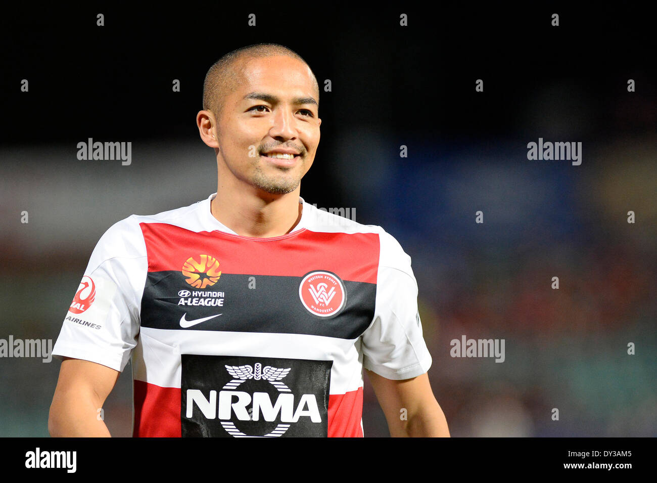 05.04.2014 Sydney, Australia. The Wanderers supporters bid farewell to ...