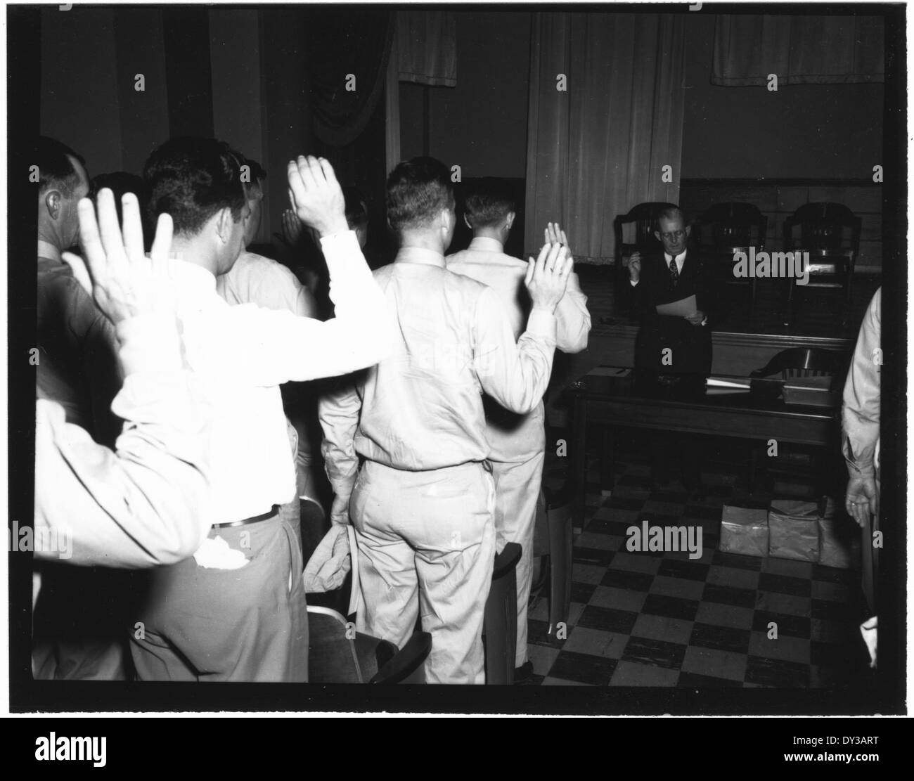 A photograph of the Mississippi Highway Patrol at the General Assembly ...