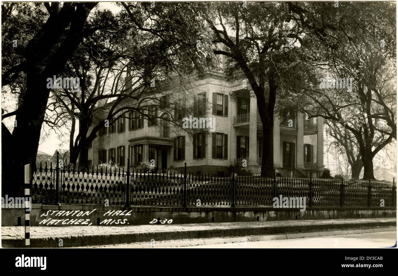 Natchez stanton hall hi-res stock photography and images - Alamy