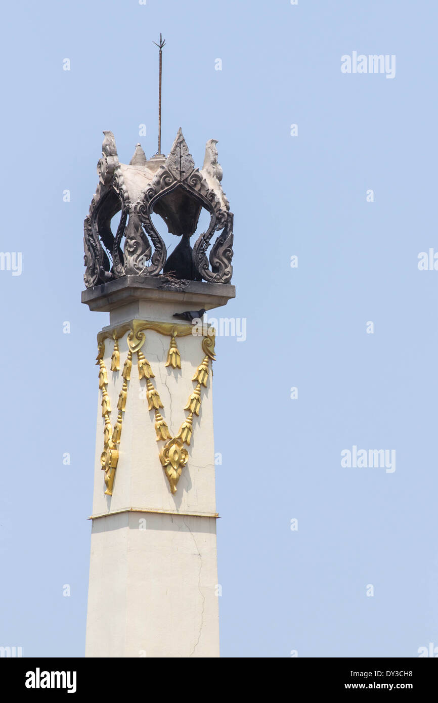 Old chimney of Thai crematory Stock Photo - Alamy