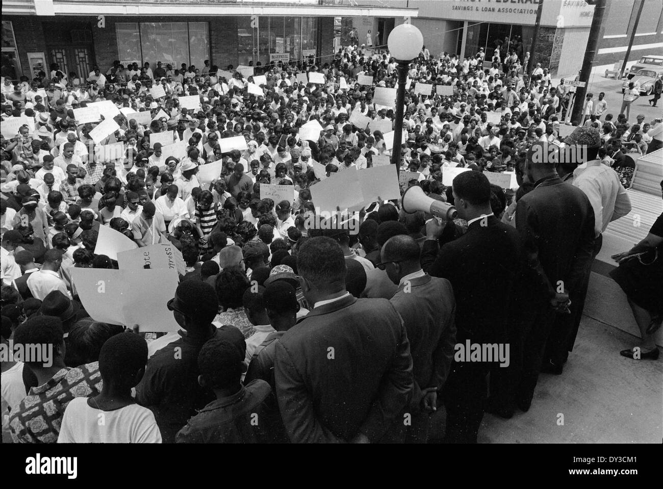 This image marks the historic march led by Dr. Martin Luther King Jr ...