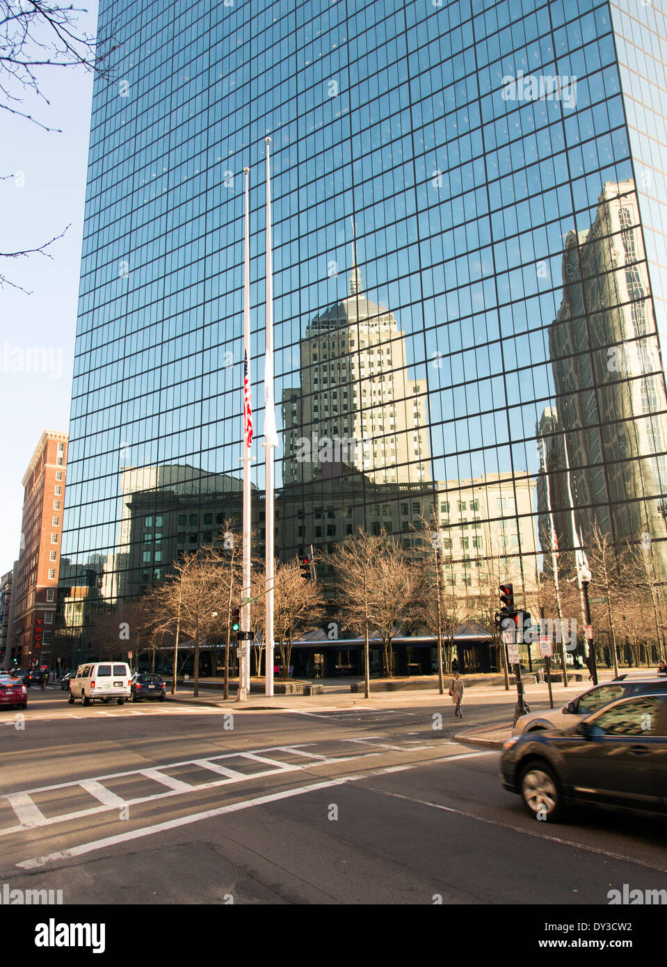 Boston street view hi-res stock photography and images - Alamy