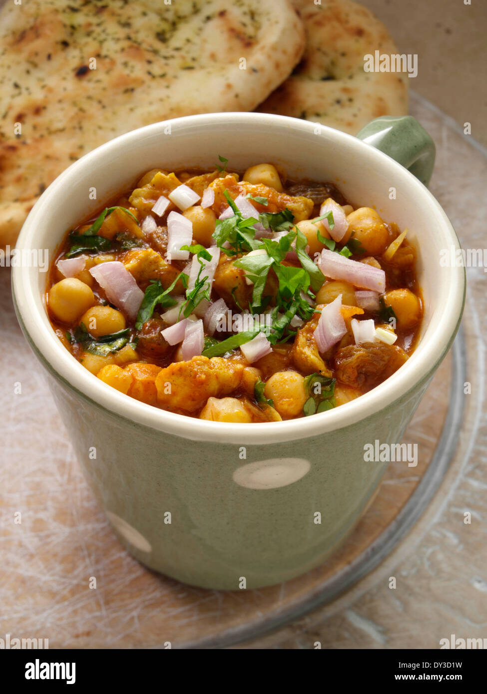 Chicken curry microwaved in a mug Stock Photo - Alamy