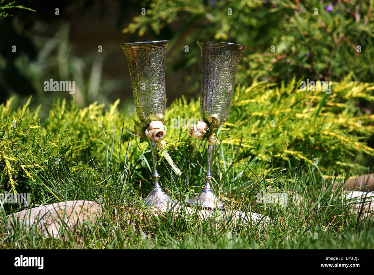 Copper flower goblet hi-res stock photography and images - Alamy