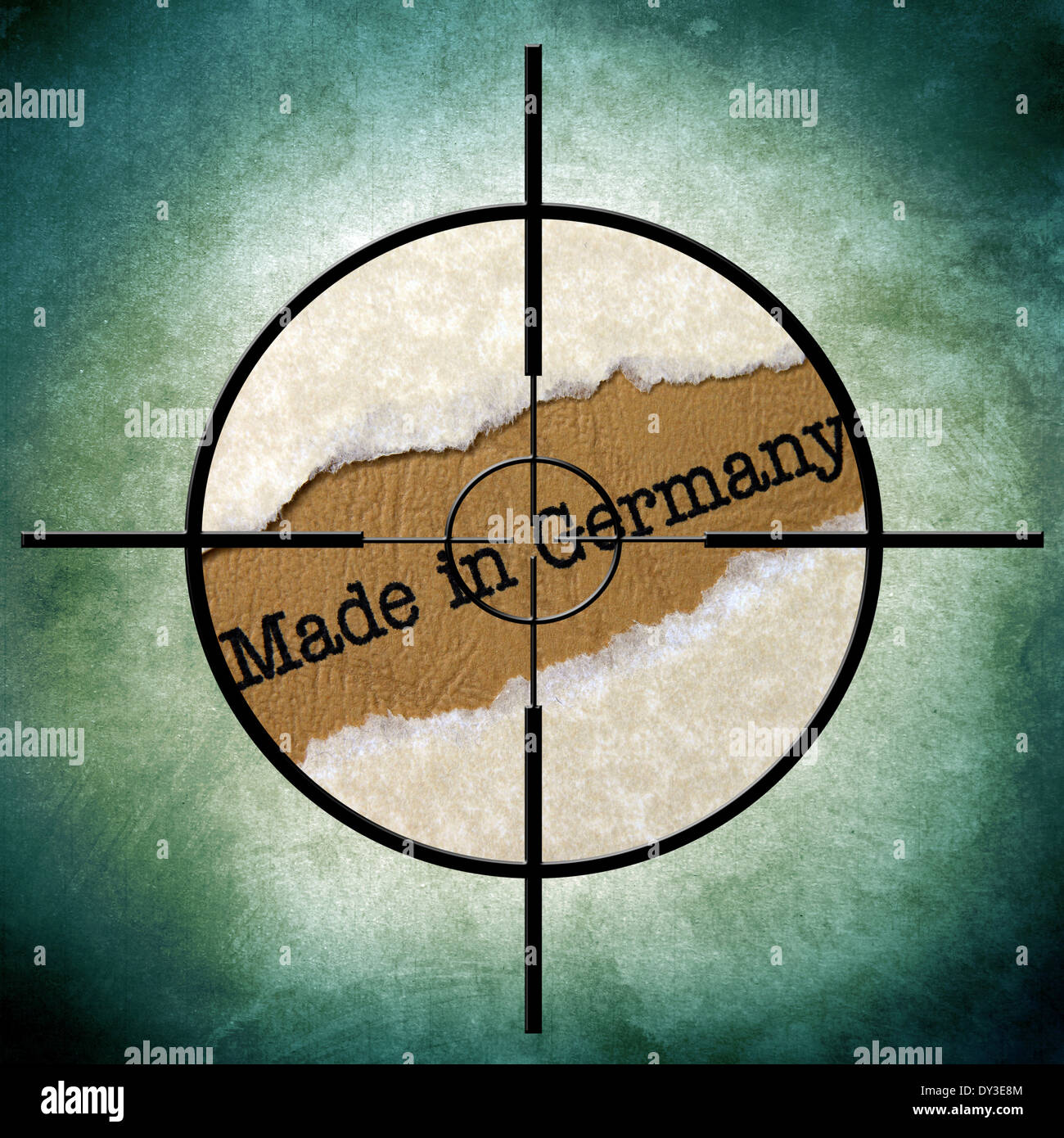 Made in Germany texxt in target Stock Photo - Alamy