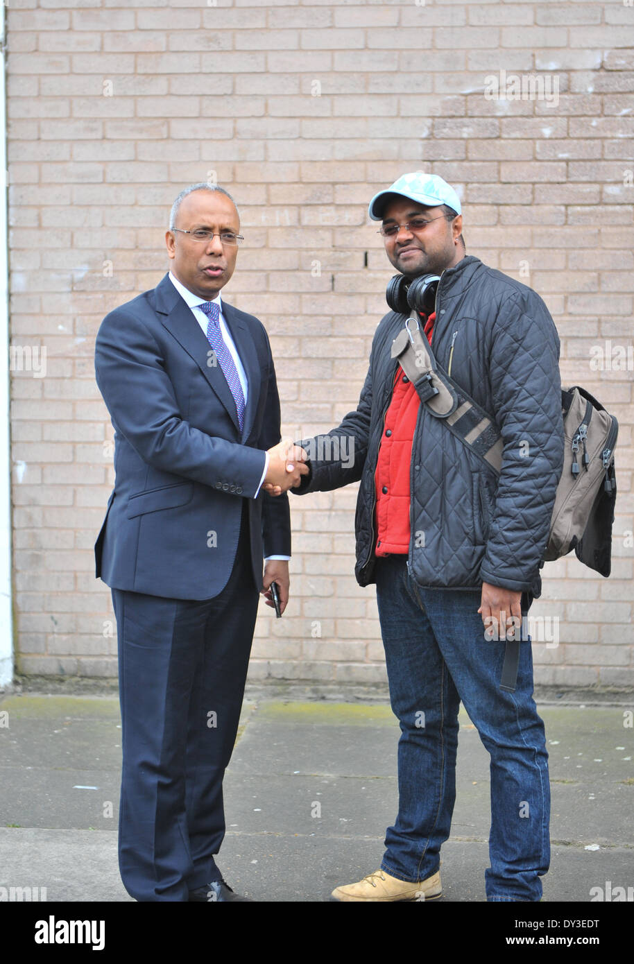 Tower Hamlets, London, UK. 5th April 2014. Lutfur Rahman, Mayor of ...