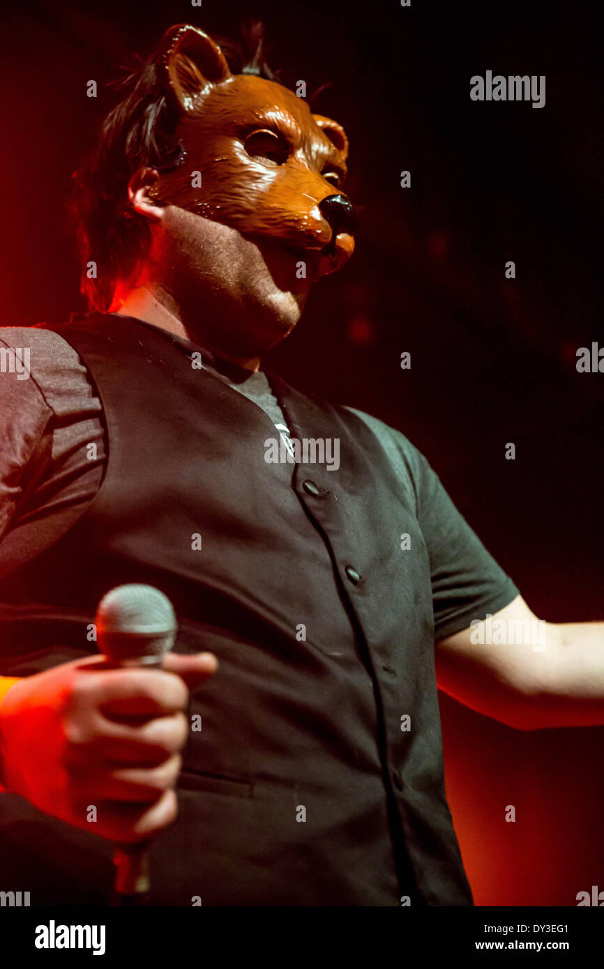 Detroit, Michigan, USA. 5th Apr, 2014. CHRIS HUTKA of The Bunny The ...