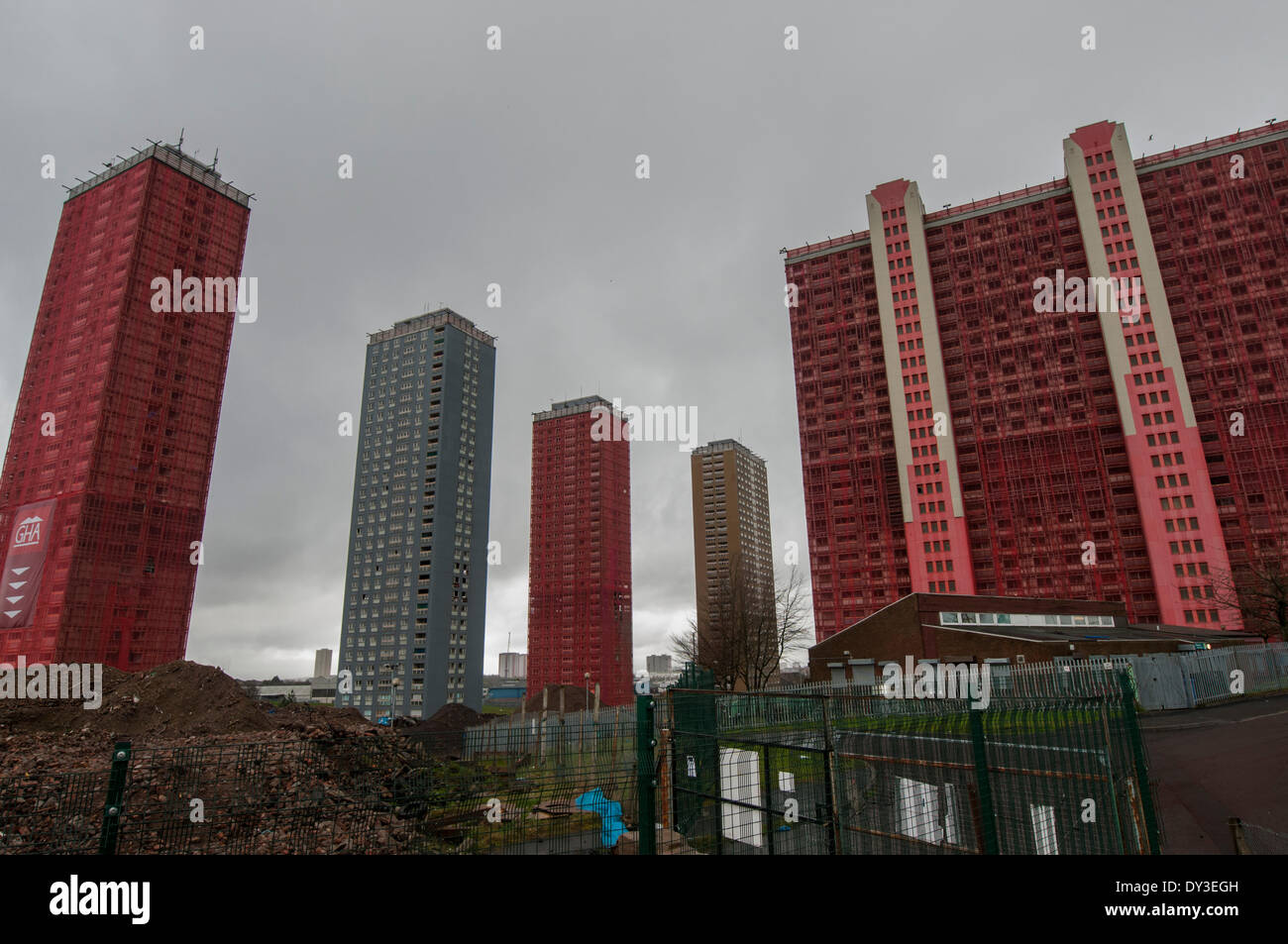 Glasgow housing project hi-res stock photography and images - Alamy