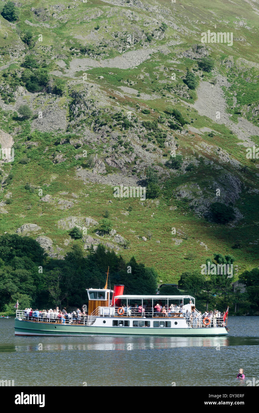 Ullswater boat hi-res stock photography and images - Alamy