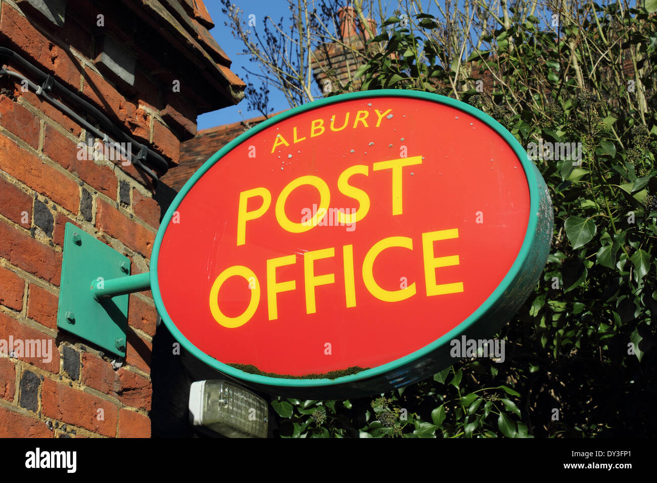 Post Office at Albury, Surrey, England, UK Stock Photo - Alamy