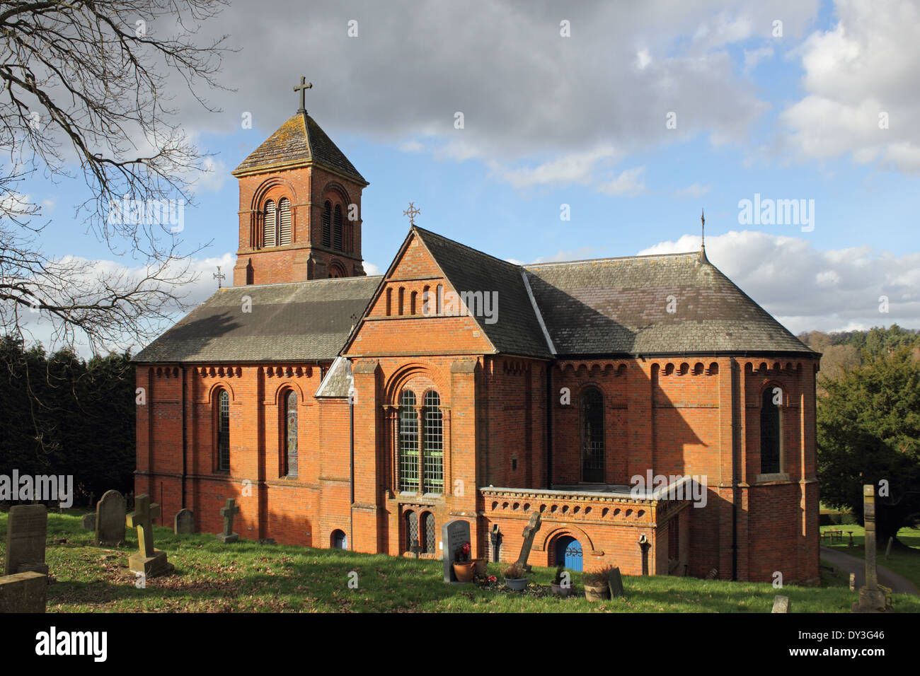 St Peter and St Paul Church at Albury, Surrey, England, UK Stock Photo ...