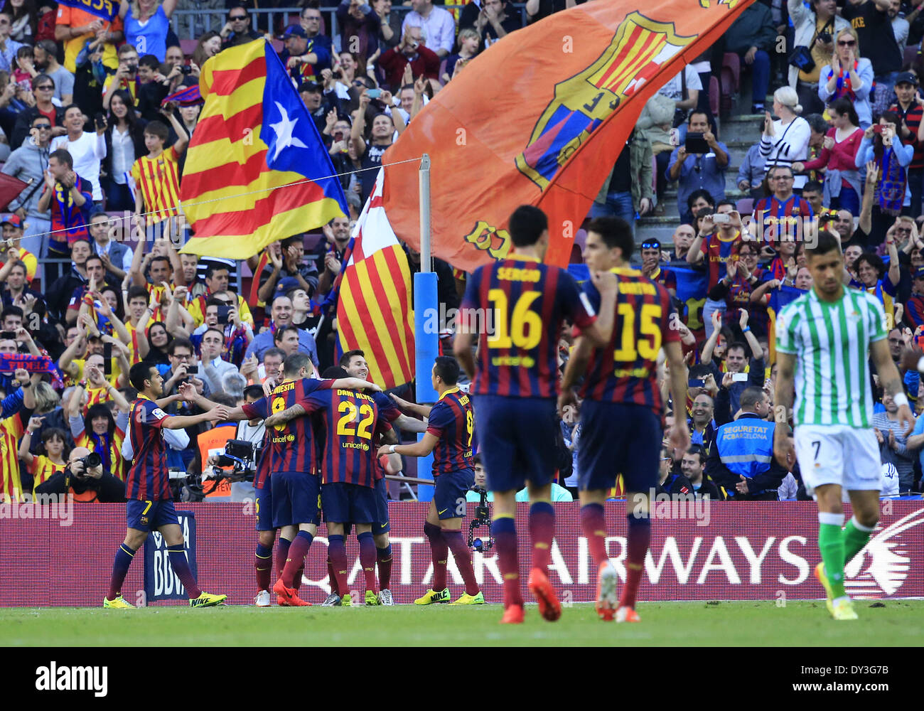 Fc barcelona celebration hi-res stock photography and images - Alamy