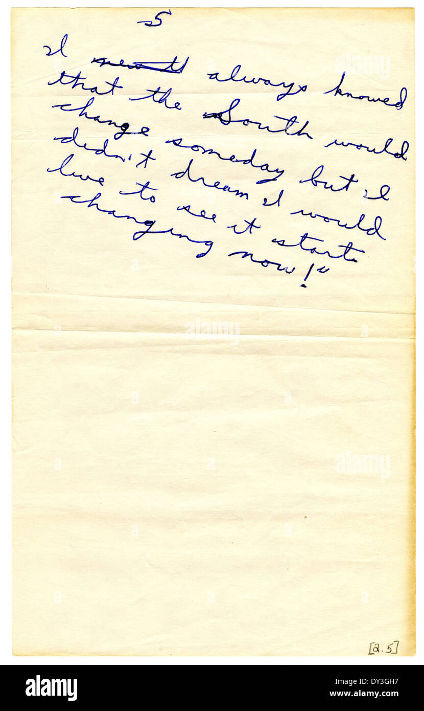 This excerpt from Thomas Foner’s Freedom Summer papers details his ...