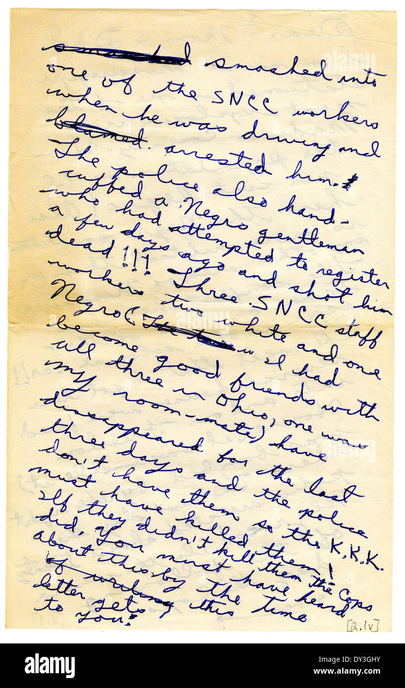 Thomas Foner's Freedom Summer papers provide personal insight into the ...