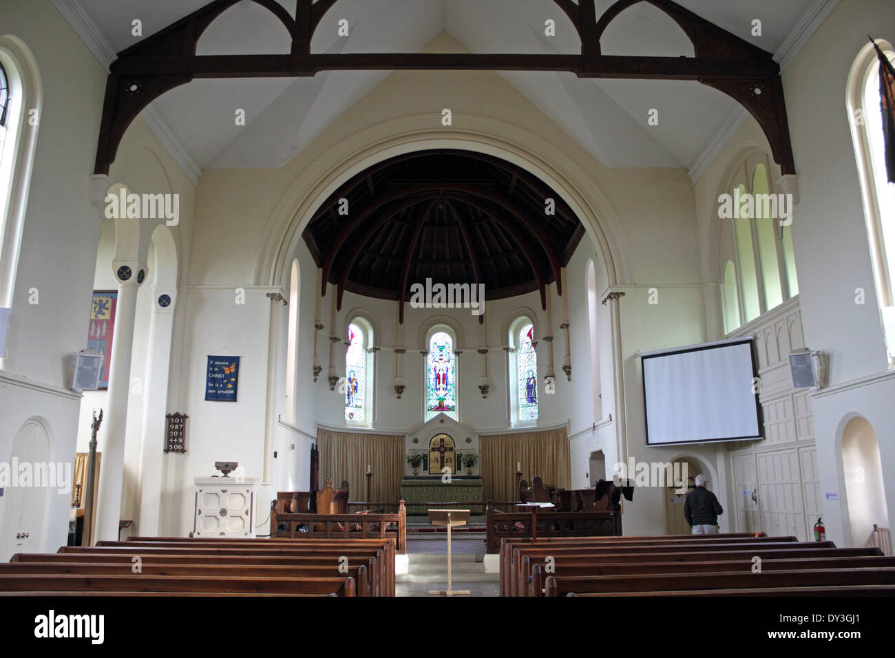 St Peter and St Paul Church at Albury, Surrey, England, UK Stock Photo ...