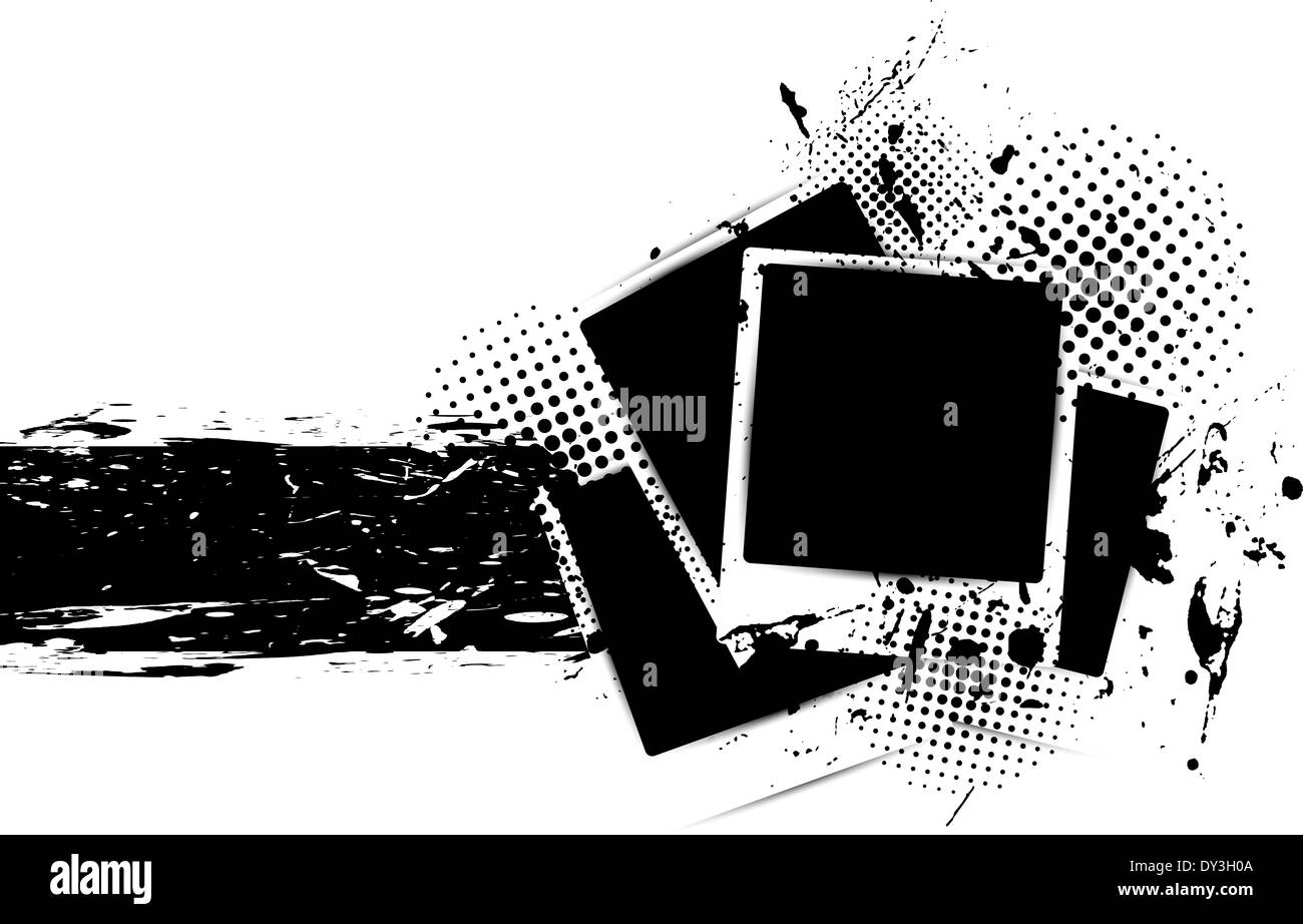 Photo print white background Black and White Stock Photos & Images - Alamy