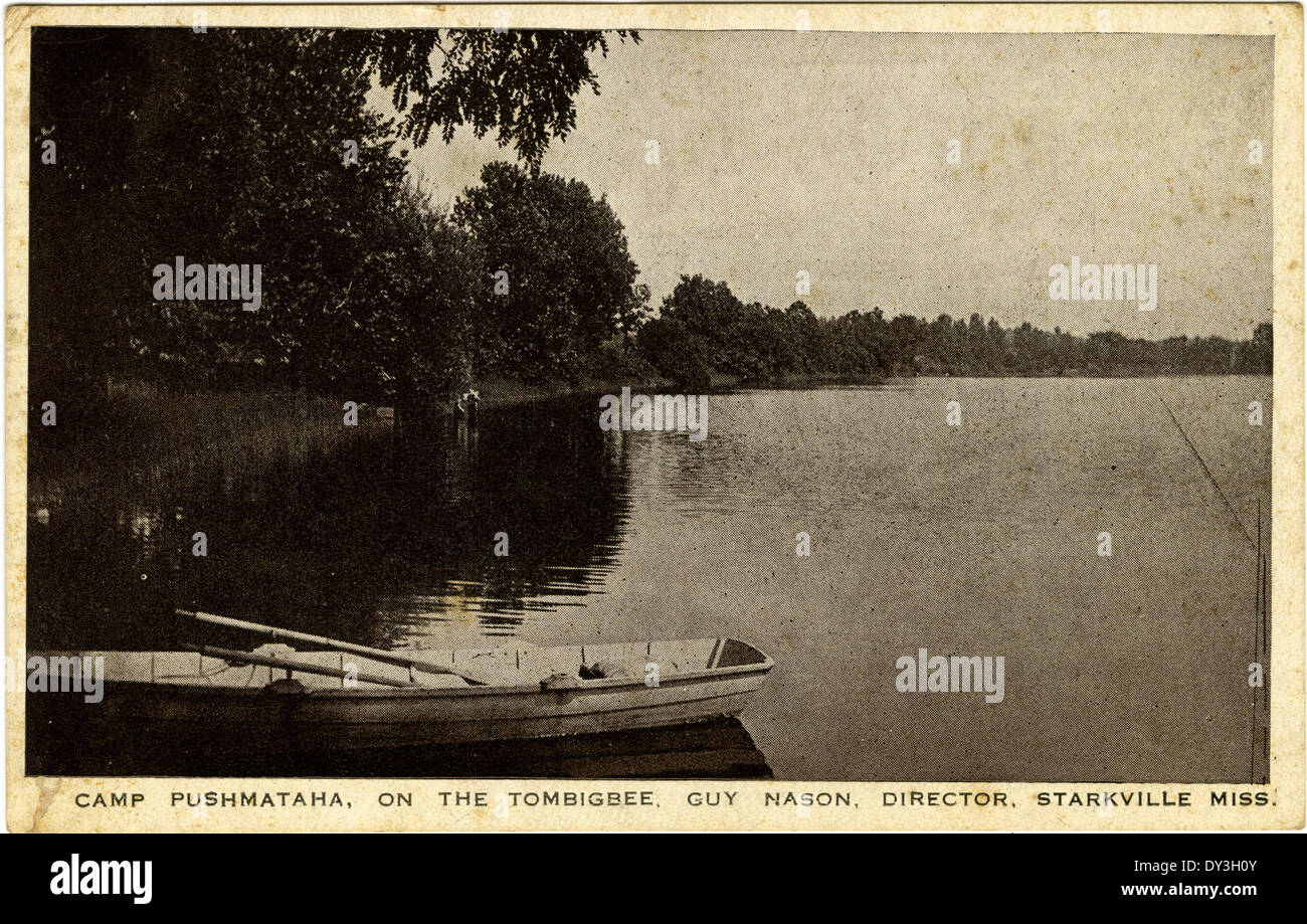 Camp Pushmataha, located on the Tombigbee River, was directed by Guy ...