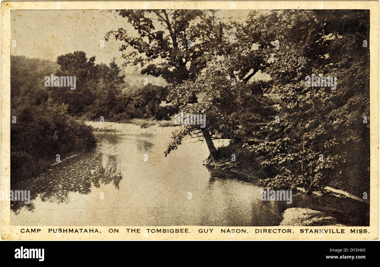 Camp Pushmataha, located on the Tombigbee River, was directed by Guy ...