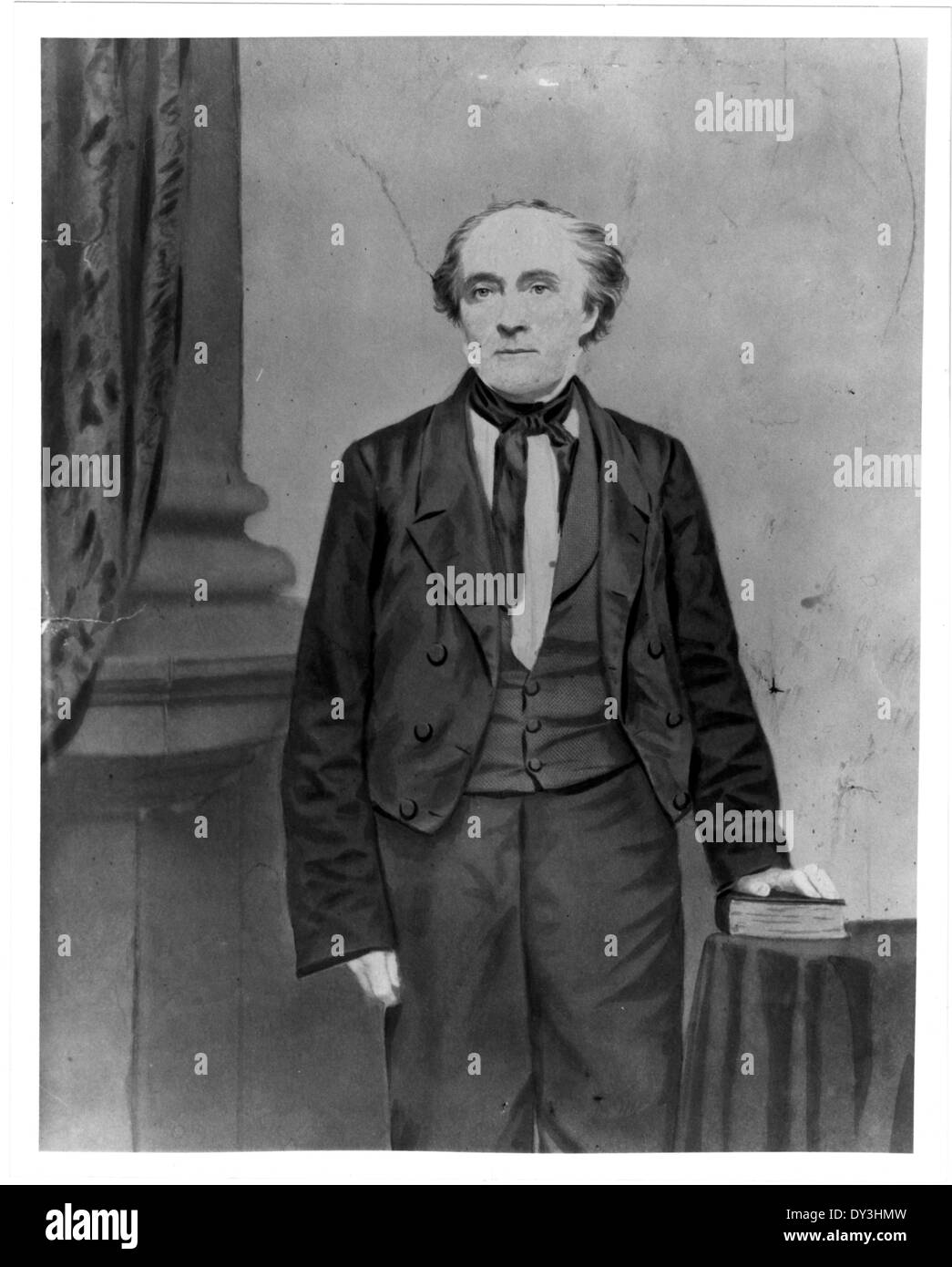 A formal portrait of Robert J. Walker, a notable figure in Mississippi ...