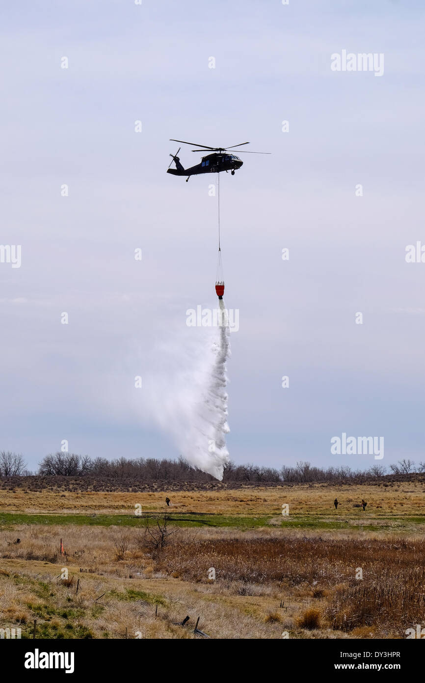 Commerce City, Colorado USA - 5th April 2014. Members of the Boulder ...