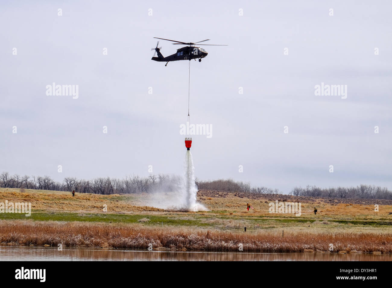 Commerce City, Colorado USA - 5th April 2014. Members of the Boulder ...