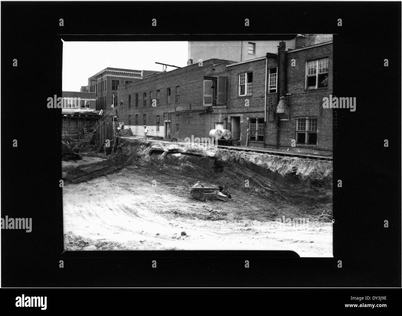 This image captures H. L. Green’s stoppage at the trestle, where rolls ...