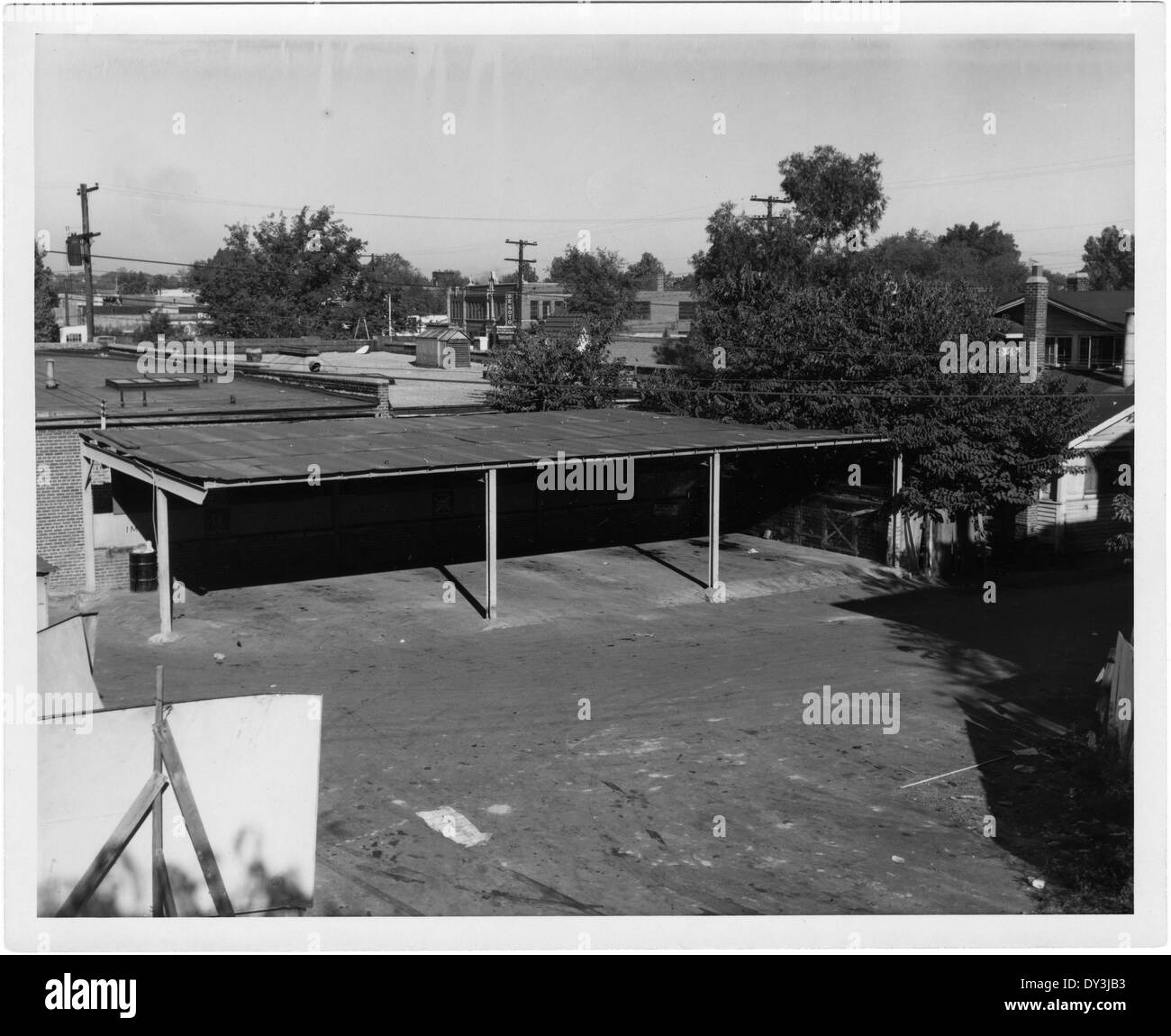 A historical photograph showing the Sears Roebuck and Company store on ...