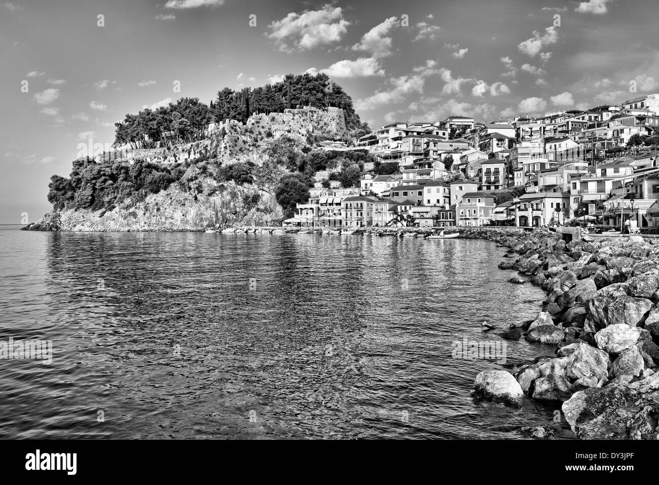 Old parga Black and White Stock Photos & Images - Alamy
