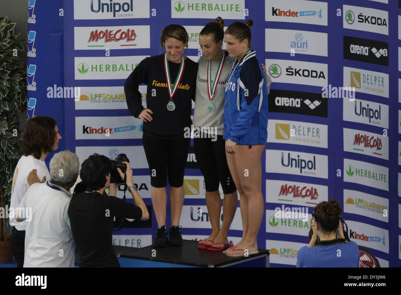 TURIN, ITALY - APRIL 5: Tania Cagnotto wins the Italian Championships ...