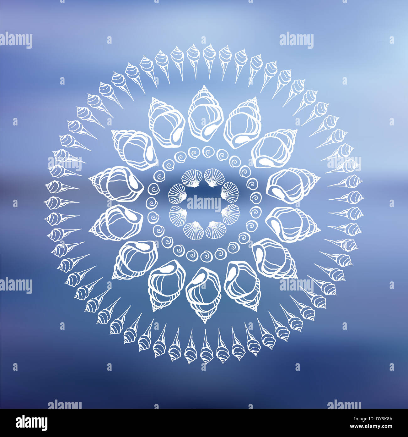 Sea Shell Mandala High Resolution Stock Photography and Images - Alamy