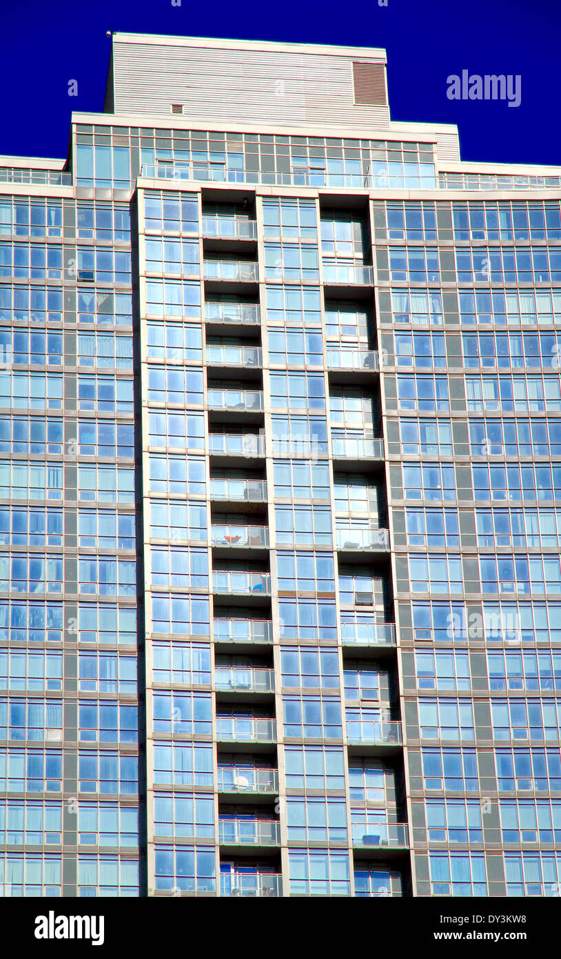 Modern condo building in Downtown Toronto, Canada Stock Photo - Alamy