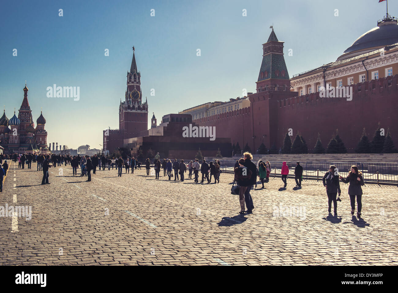 Red square landmarks hi-res stock photography and images - Alamy