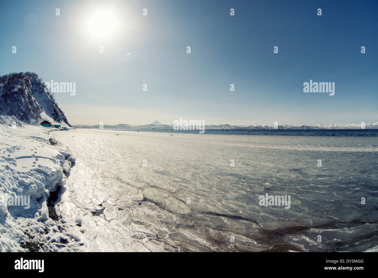 Avacha Bay. It is a Pacific Ocean bay on the southeastern coast of the ...