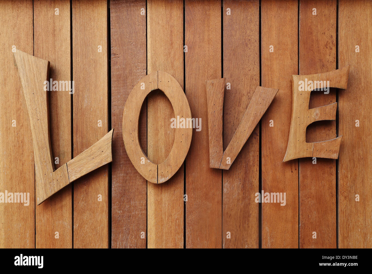 Word love written with wooden letters hi-res stock photography and ...