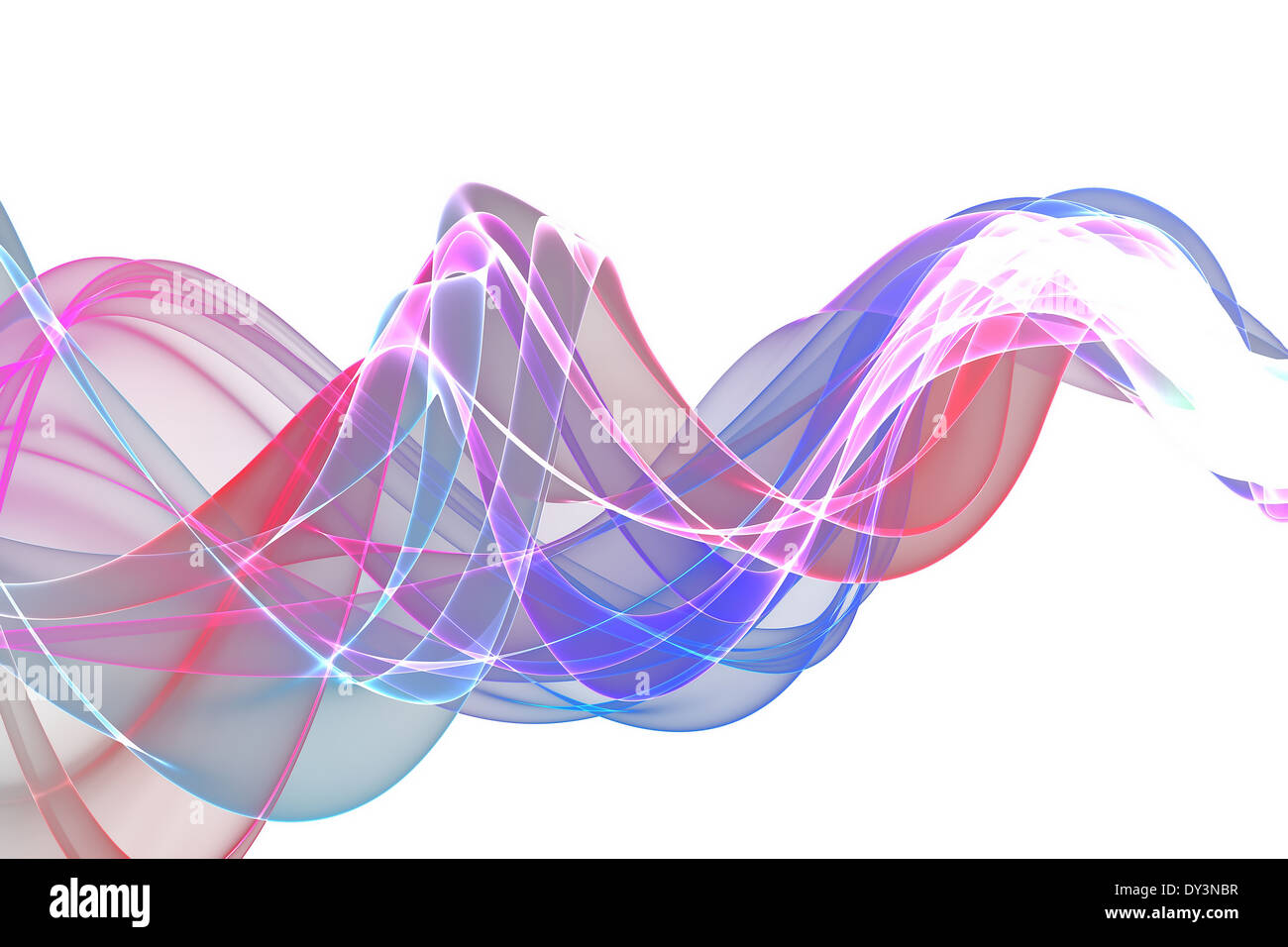 abstract colorful twisted waves Stock Photo - Alamy