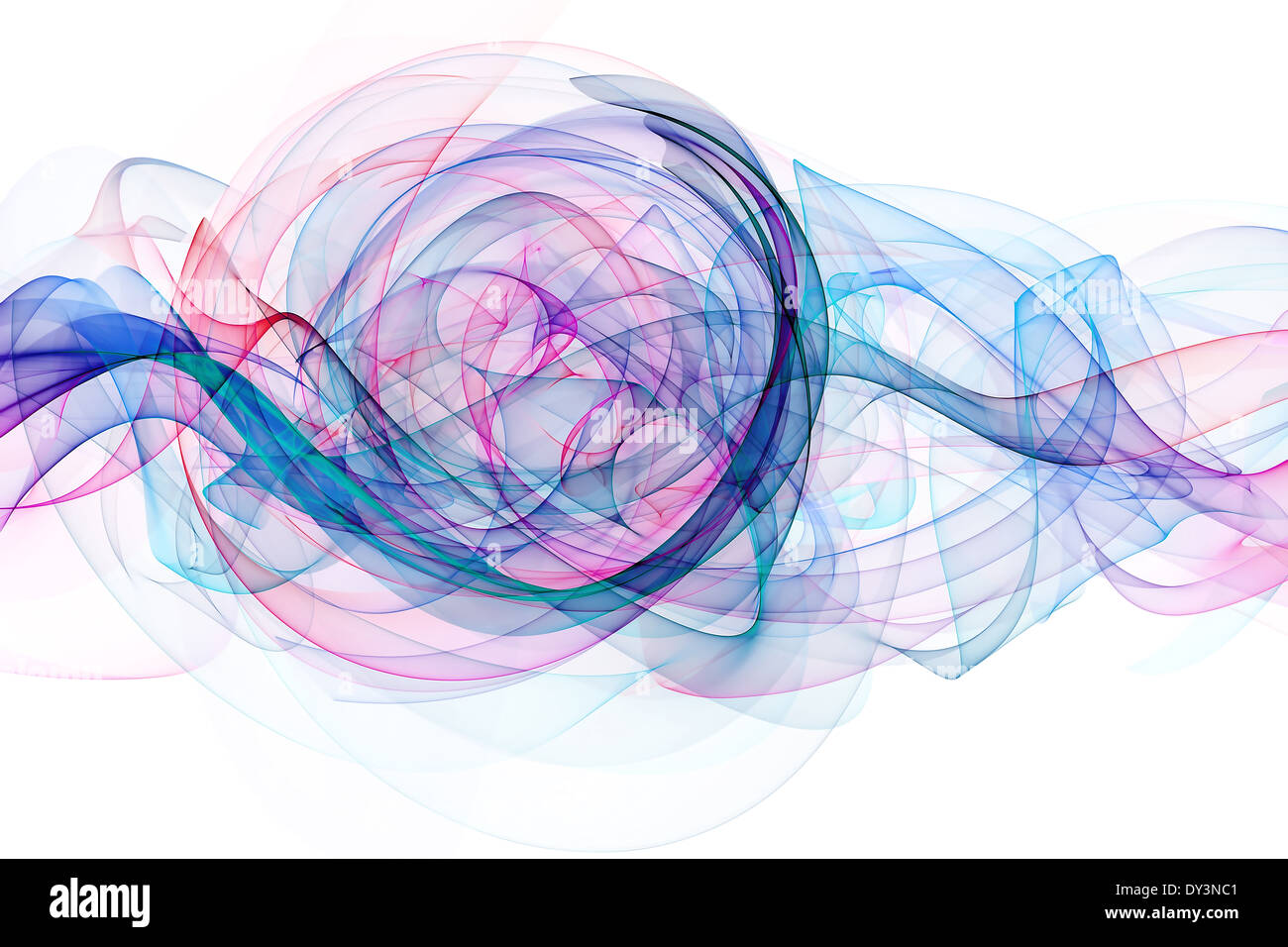 abstract colorful twisted waves Stock Photo - Alamy