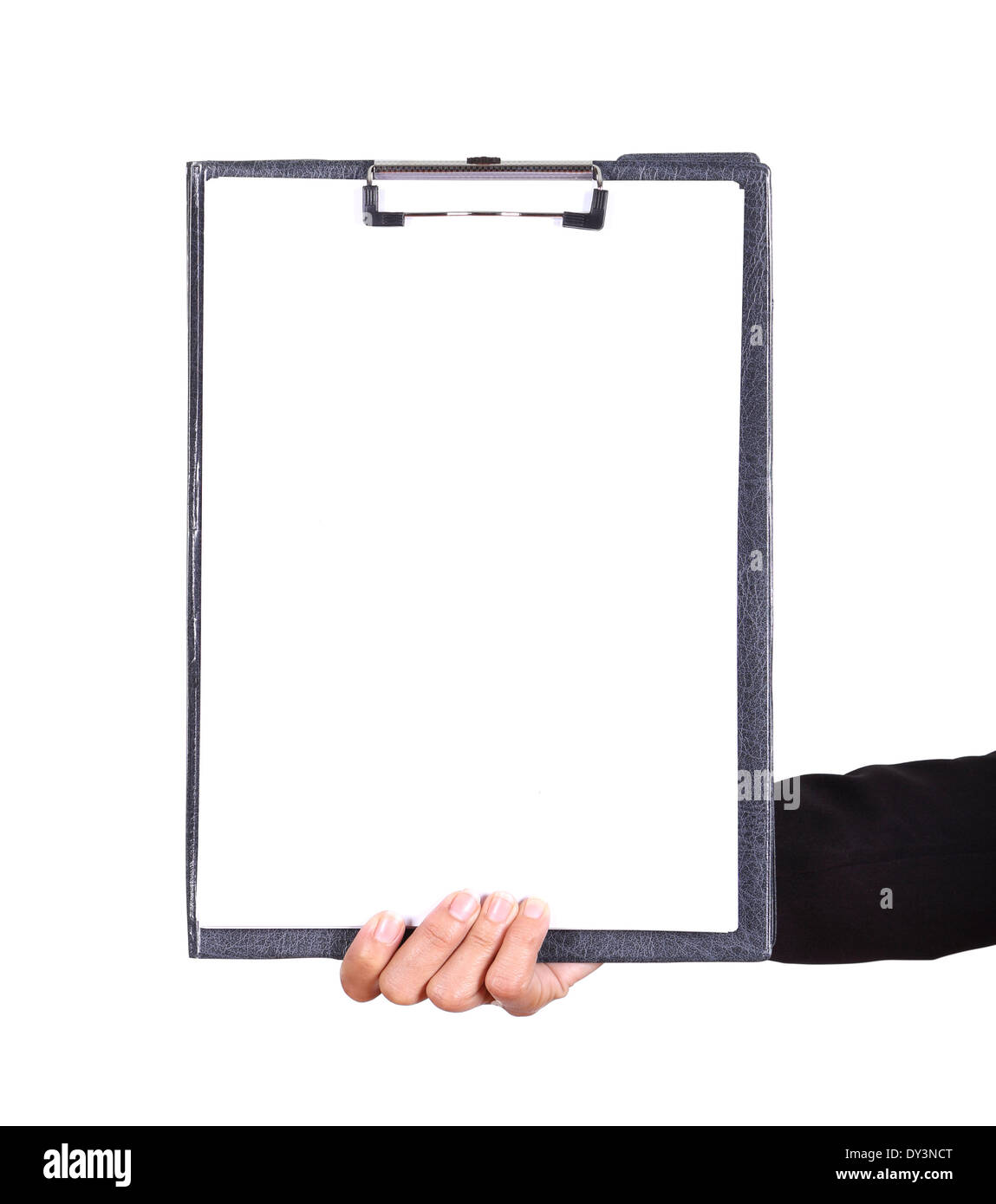 Clipboard chart on white hi-res stock photography and images - Alamy