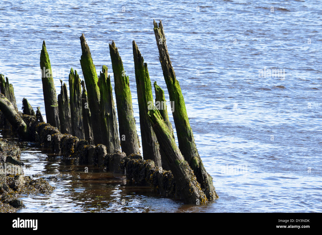 Remains of a pier hi-res stock photography and images - Alamy