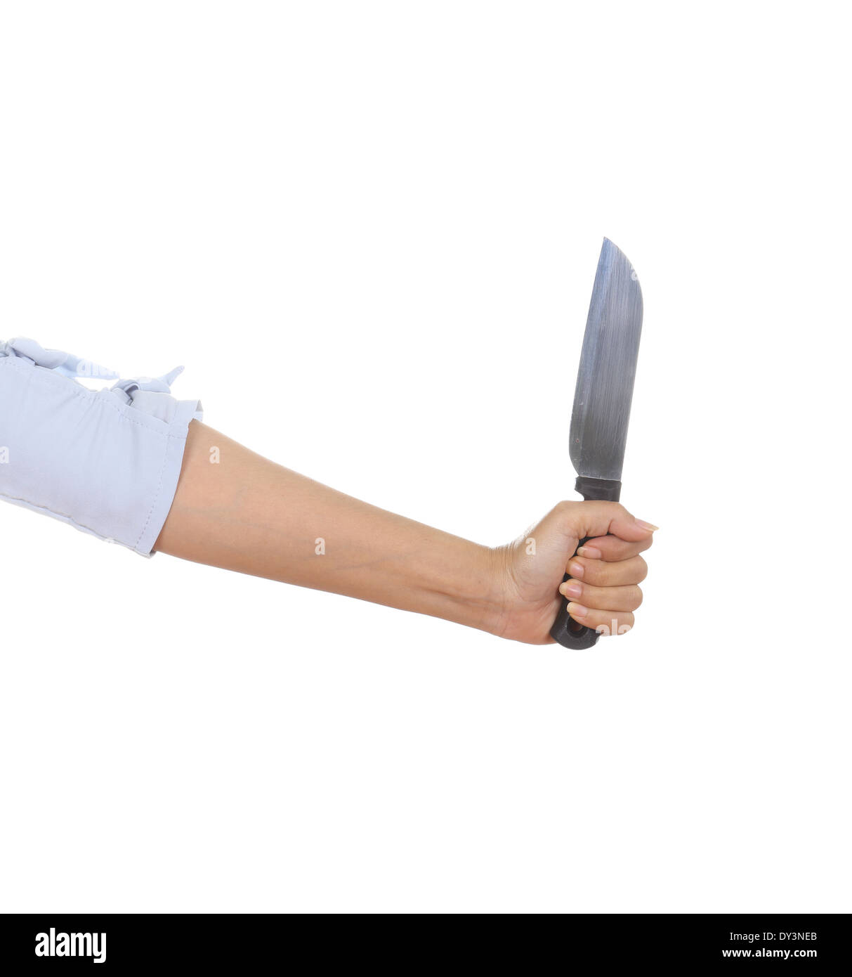 Hand holding stabbing knife hi-res stock photography and images - Alamy