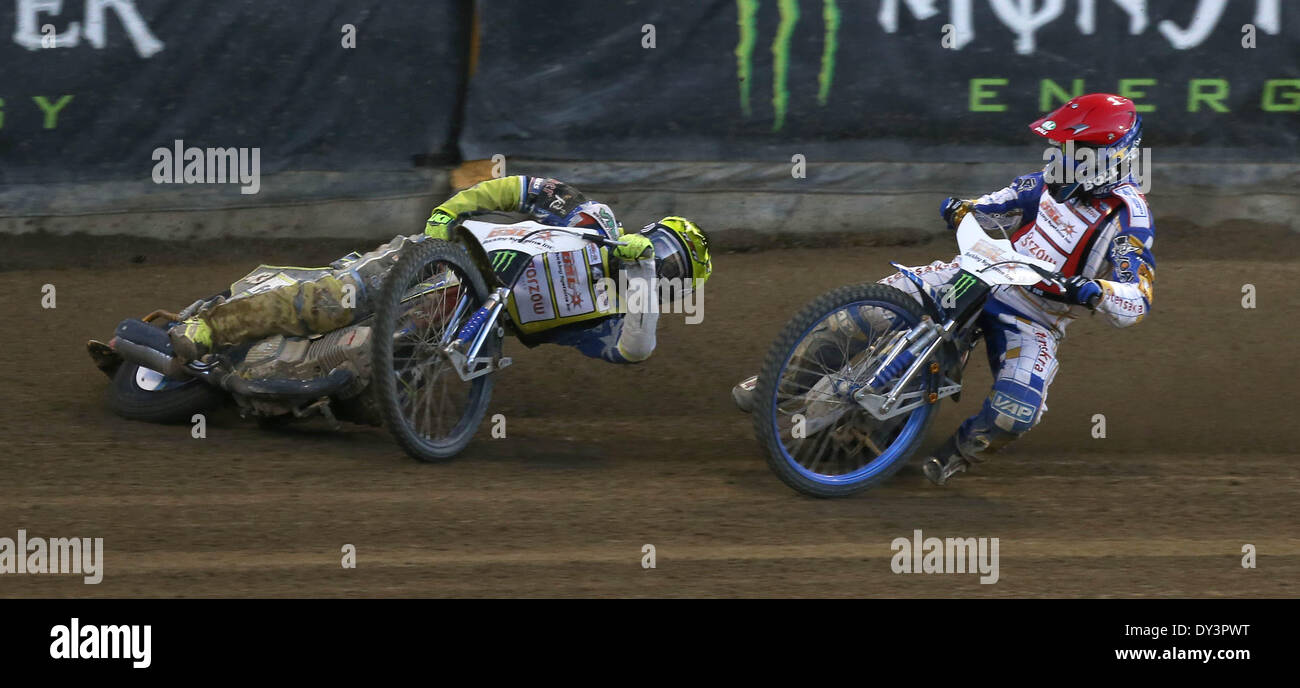 Western Springs, Auckland, New Zealand. 05th Apr, 2014. Darcy Ward ...