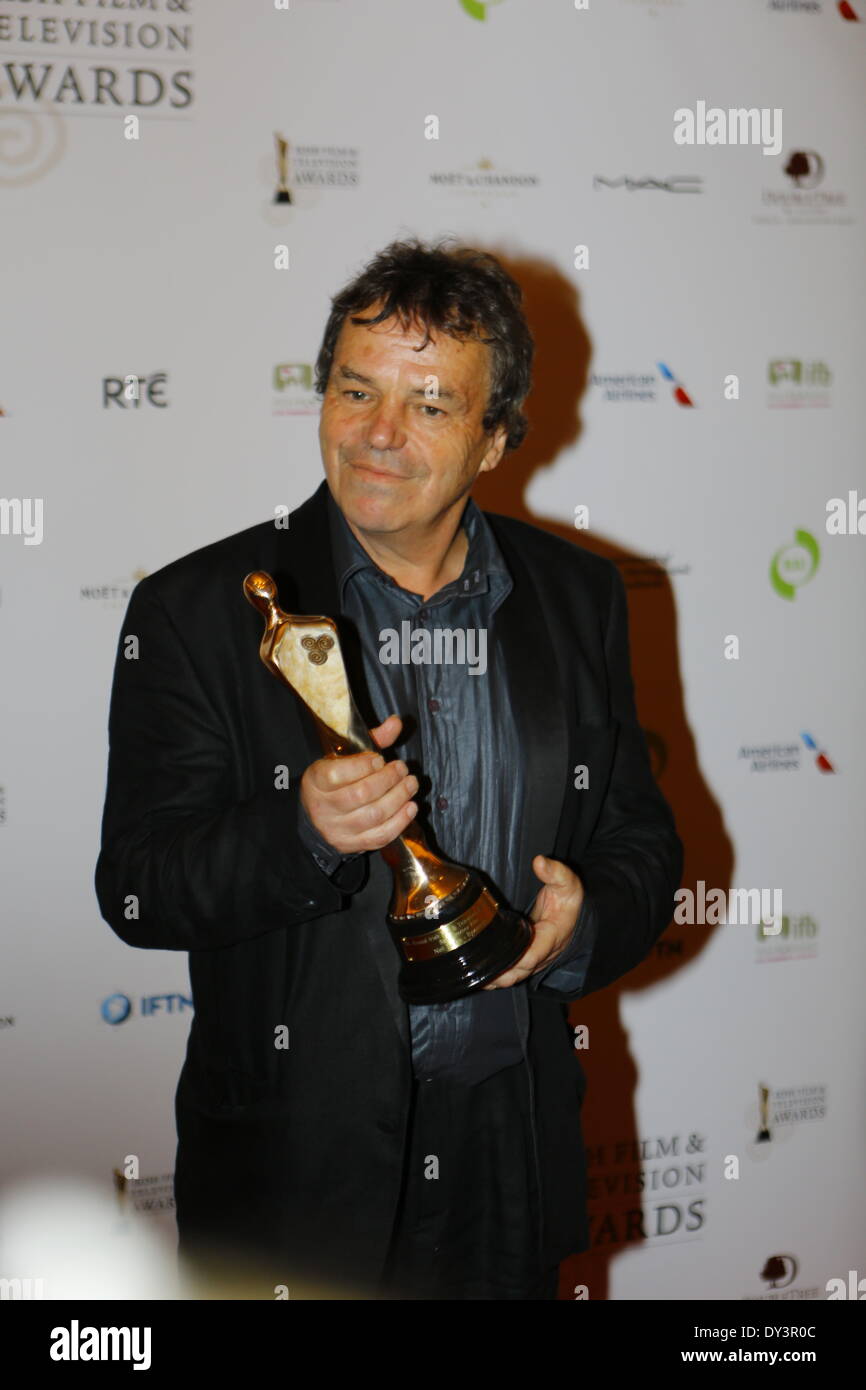 Dublin, Ireland. 5th April 2014. The Irish filmmaker Neil Jordan ...