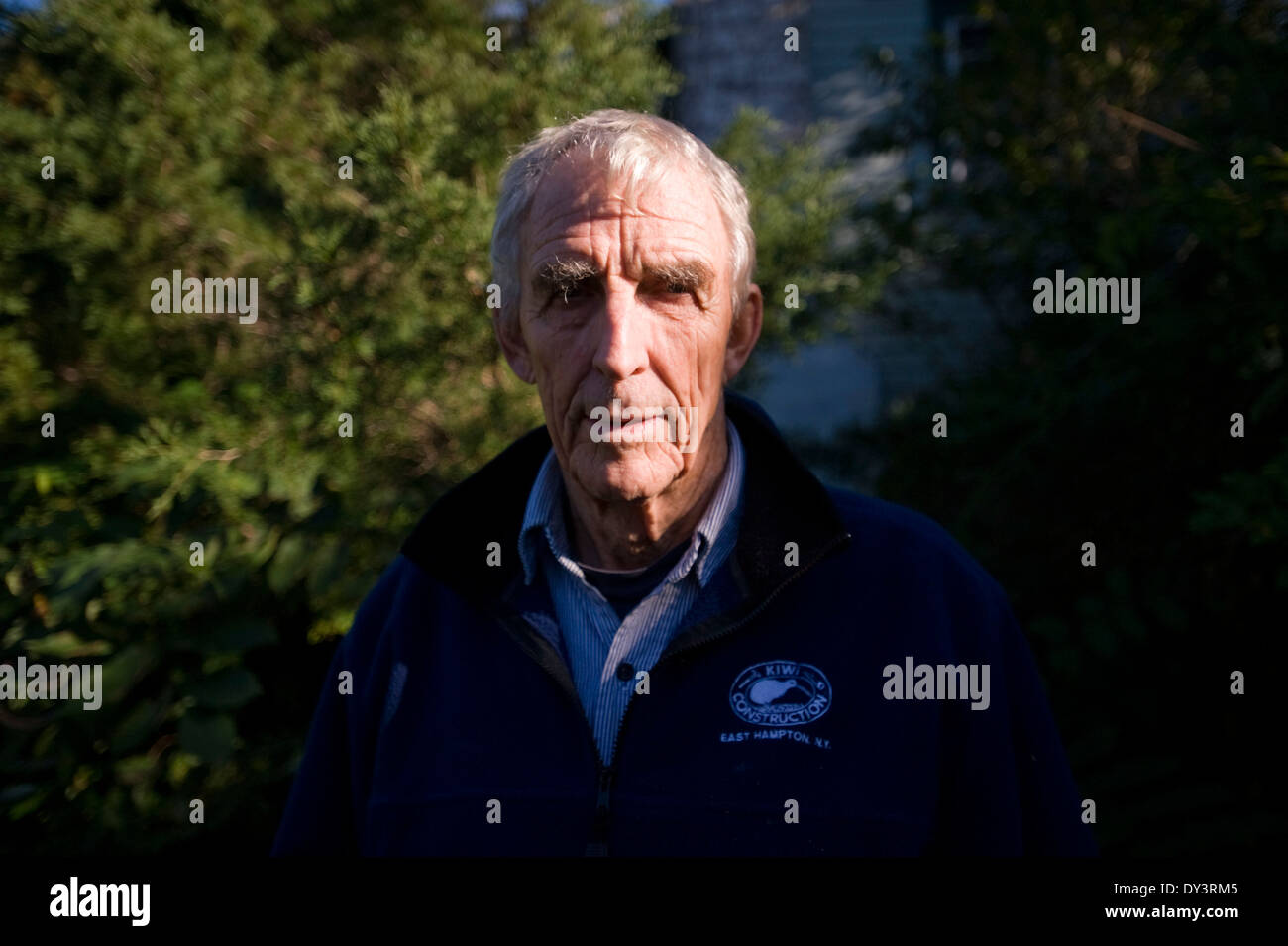 10/31/08 - Author Peter Matthiessen at his home in Sagaponack, NY ...