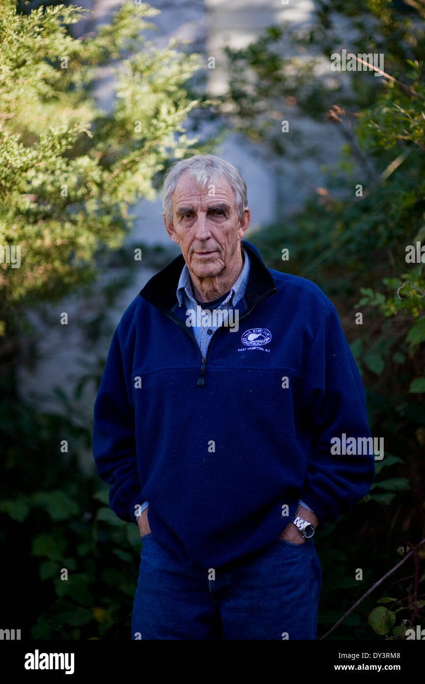 10/31/08 - Author Peter Matthiessen at his home in Sagaponack, NY ...