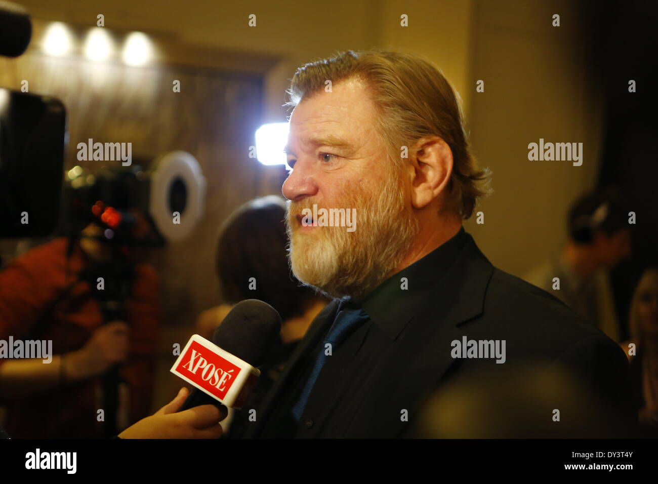 Irish actor brendan gleeson hi-res stock photography and images - Alamy