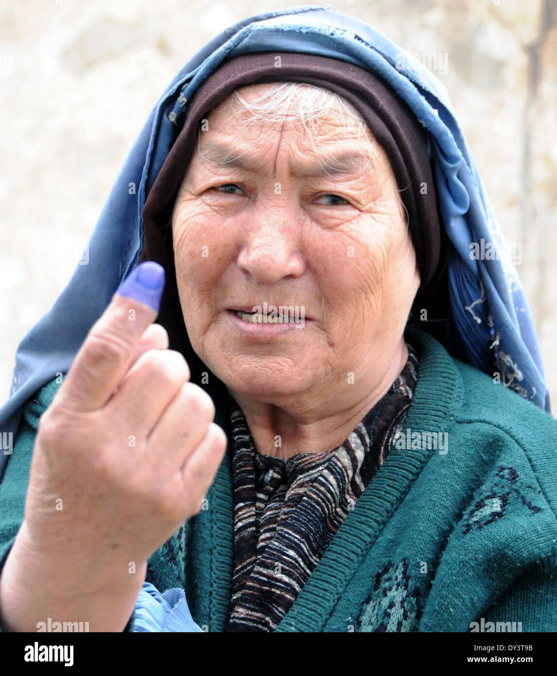 Woman shows finger after hi-res stock photography and images - Alamy
