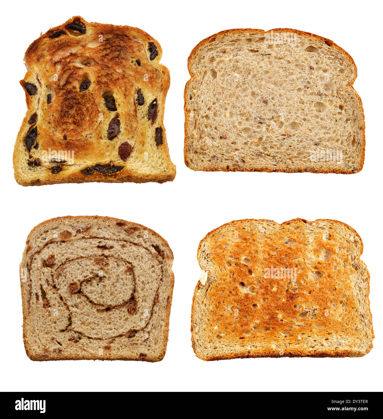 Bread slices isolated hi-res stock photography and images - Alamy